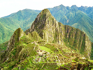 Machu Picchu Incastad in de Andes